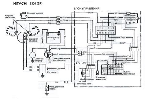 Электрическая схема генератора кипор