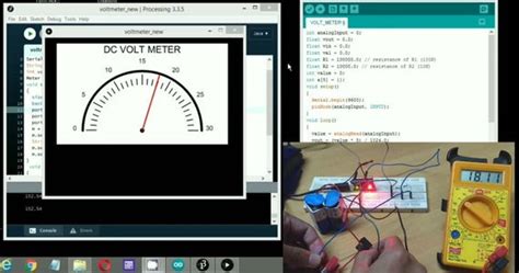 Diy Voltmeter Using Arduino And Processing 4 Steps Instructables