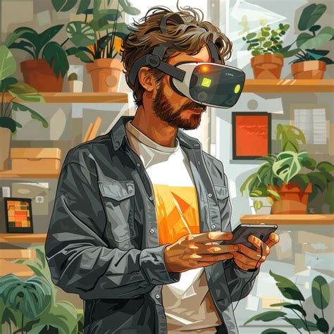 Digital Marketer Devops Engineer In A Coworking Clipart Premium Ai Generated Image