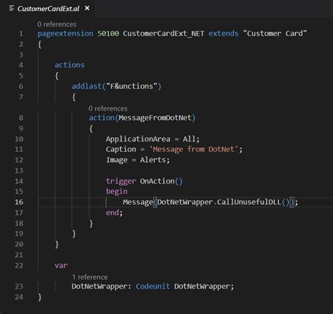 Dynamics 365 Business Central Using Dotnet Assemblies On A Docker
