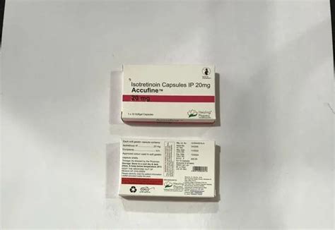 Finished Product Accufine Mg Softgel Capsule Isotretinoin For Clinical Packaging Size