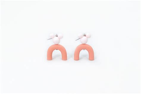 Mickey Beans Macaroni Pendant Earring
