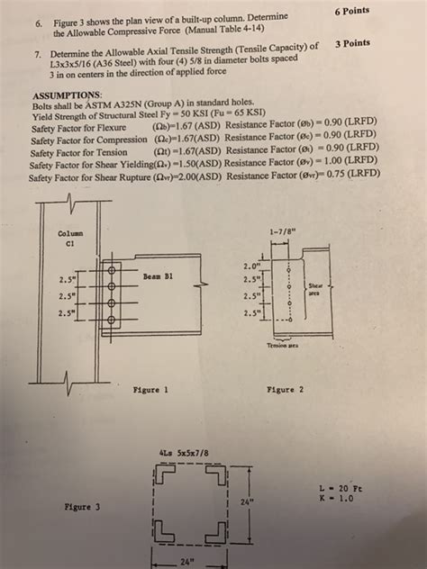 Solved Points Figure Shows The Plan View Of A Chegg