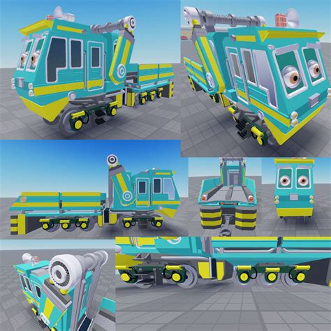 Chuggington Cormac Roblox By Artofwak On Deviantart