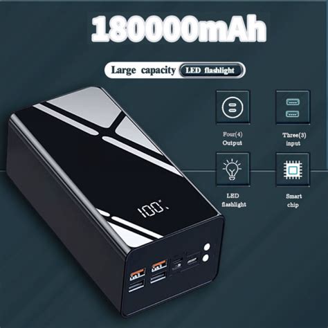 B ITA 200000mAh 22 5W Power Bank Fast Charging Power Bank Original