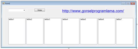 Gorsel Programlama Bölgelere Göre Il Sıralama Listbox C Windows Form