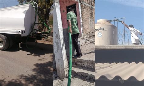 Para Los Tiempos De Sequía Llevan Agua A Las Comunidades De Sinaloa