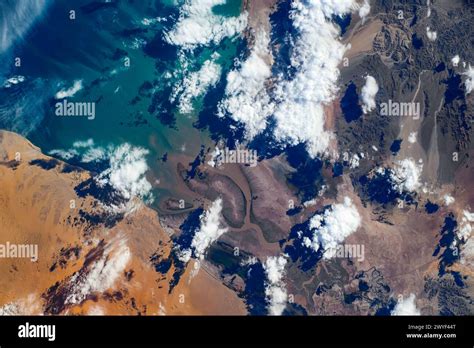 Gulf Of California Coastal Features United States Mexico Digital