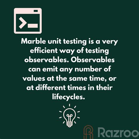 Marble Unit Testing Rangular