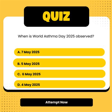World Asthma Day 2025 Date Theme History And Global Significance