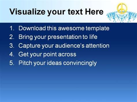 Peace Worship Religion Powerpoint Backgrounds And Templates