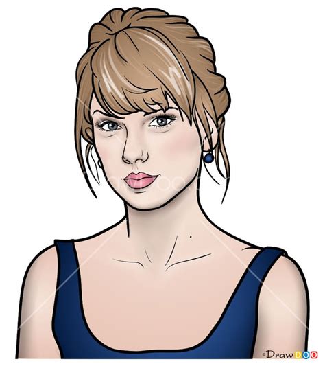 Taylor Swift Drawing Sketches Easy Simple 2024
