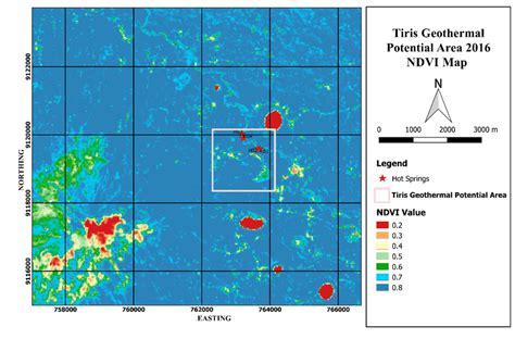 Tiris Geothermal Potential Area 2016 Ndvi Map Download Scientific Diagram