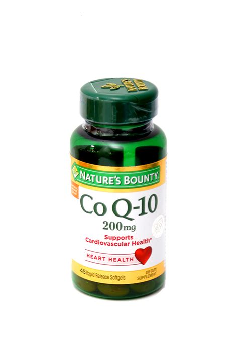 Natures Bounty Coq 10 200mg Tab 45s Lifeplus Pharmacy