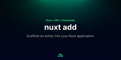 Nuxt Add · Nuxt Commands V3