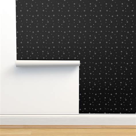 D20 Celestial Non Directional Wallpaper Spoonflower