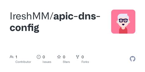 Github Ireshmm Apic Dns Config