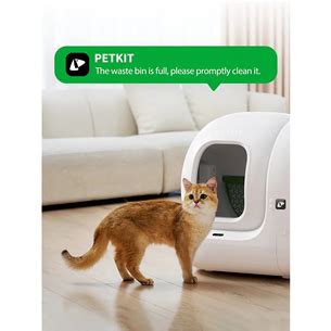 Petkit Pura MAX 2, 7 л, белый - Самоочищающийся кошачий туалет, P9902-2 ...