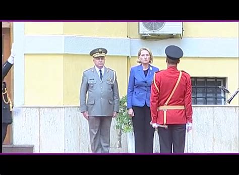 Marrja E Detyrës Nga Ministrja E Mbrojtjes Znj Mimi Kodheli Pas Marrjes Së Votëbesimit