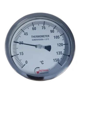 Stainless Steel Ss Bimetallic Temperature Gauge For Industrial Model