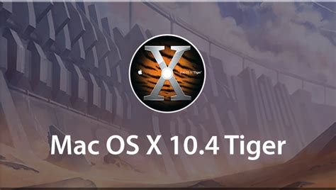Mac Os X 104 Tiger