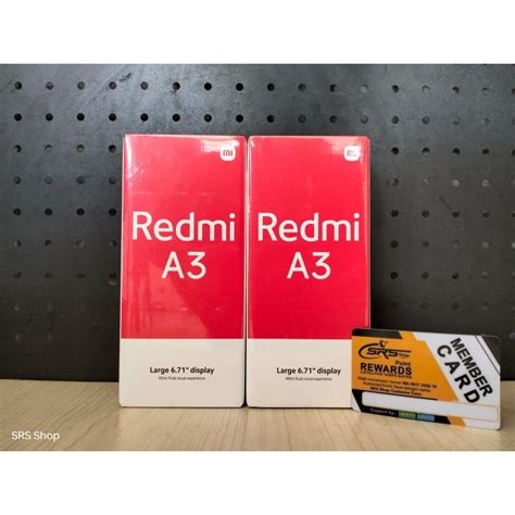 Jual REDMI A3 RAM 8 4 4 128GB ORIGINAL GARANSI RESMI Shopee Indonesia
