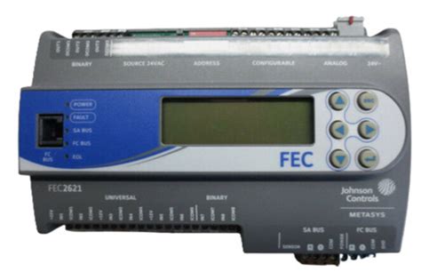 Johnson Controls Ms Fec2621 0 17 Point Fec Field Equipment Controller New