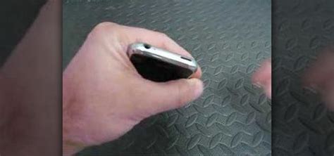 How To Remove The Sim Card From An Iphone Ipod Mp Players Wonderhowto