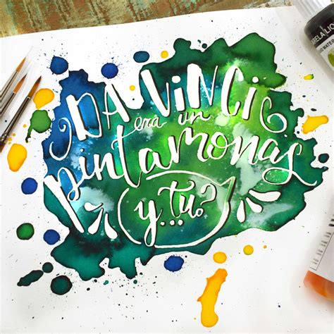 Lettering And Acuarela Avanzado 4 Horas