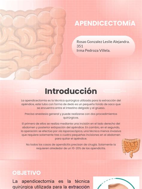 Apendicectomia Rosas Leslie Pdf Pdf Especialidades Quirúrgicas