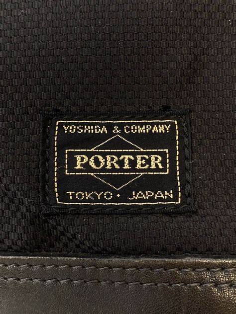 Porterポーター Elder2wayブリーフケースブラックエルダー2wayショルダーバッグビジネスバッグ 中古品の