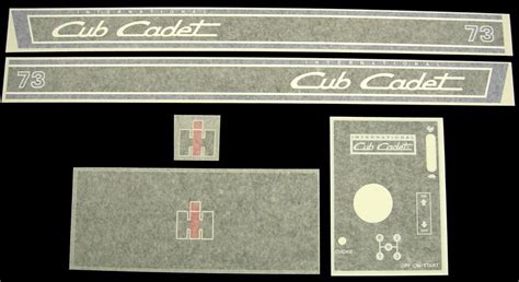 Cub Cadet 73