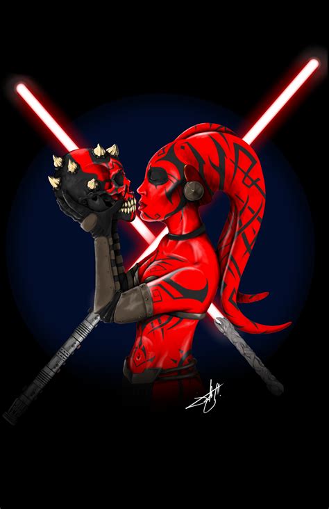 Darth Maladi And Talon