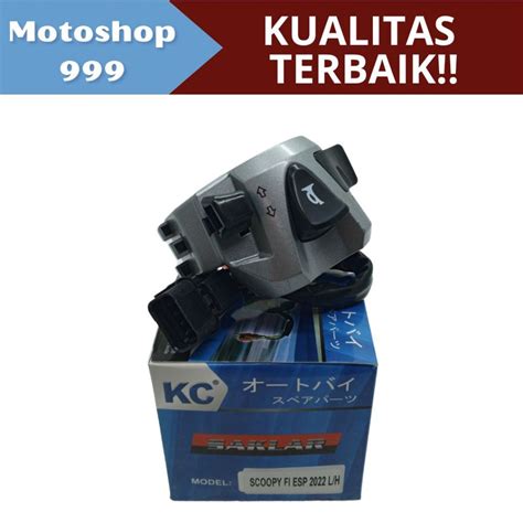 Jual Saklar Scoopy Fi Esp 2022 Kiri Lh Kc Shopee Indonesia
