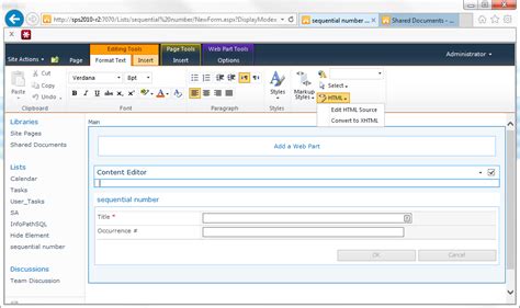 Item How To Auto Populate A List Column With A Sequential Number SharePoint Stack Exchange
