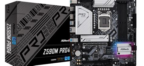 Материнская плата AsRock Z590M Pro4 - ДамСовет