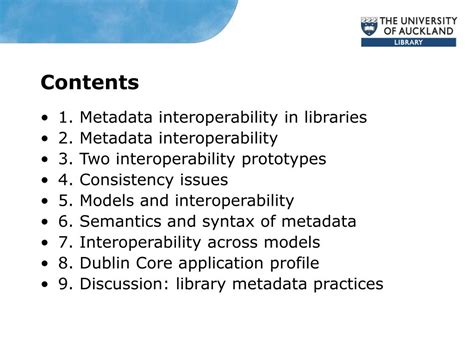 Ppt A Logical Framework For Metadata Interoperability Powerpoint Presentation Id 3713854