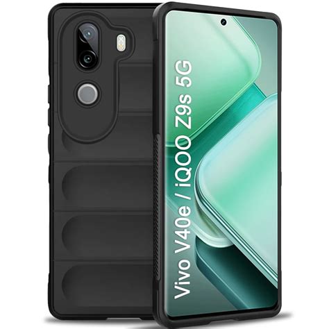 TheGiftKart Liquid Silicon Back Cover Case For Vivo V40e IQOO Z9s 5G