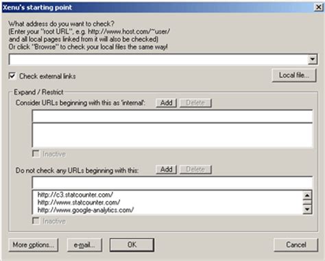 Repairing Your Site With Xenu Link Sleuth