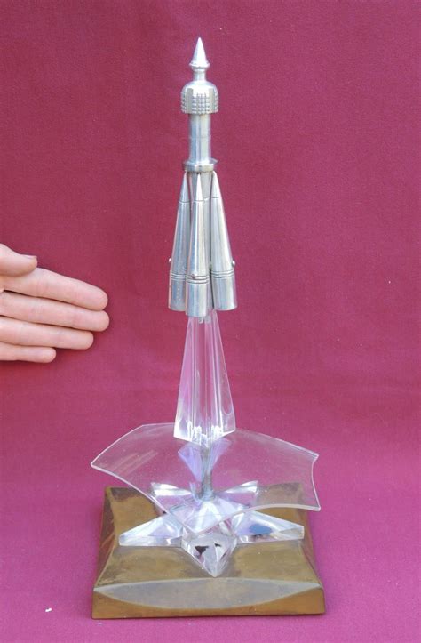 Cccp Rocket Model Communist Star Metal Nickel Desktop 1333cm Kortex2