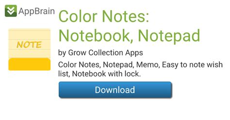 Color Notes Notebook Notepad For Android Free App Download