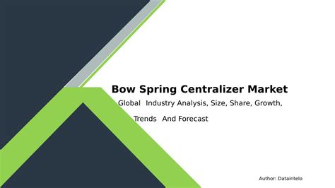 Bow Spring Centralizer Market Report Global Forecast From 2025 To 2033