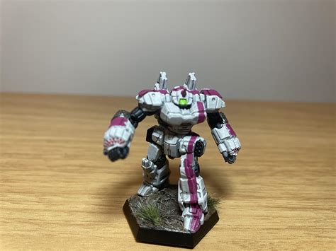 My First Battletech Mini Thanks To Mwm For Introducing Me To This
