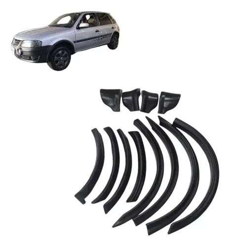 Spoiler Lateral Saia Parachoque Gol G Rallye Saveiro Surf Parcelamento Sem Juros