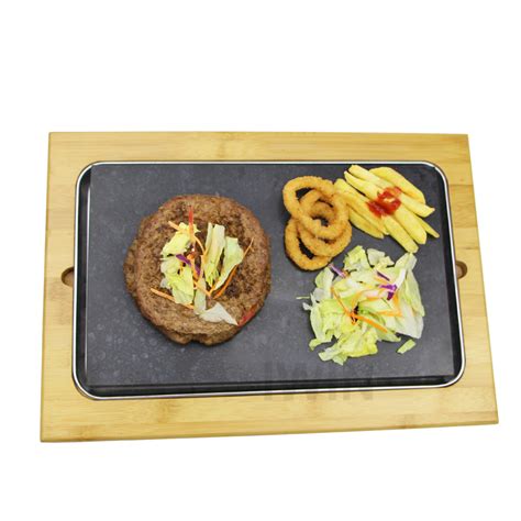 China Extra Large Lava Hot Steak Stone Tabletop Grill Cooking With