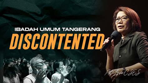DISCONTENTED Pdt Lydia CSES YouTube