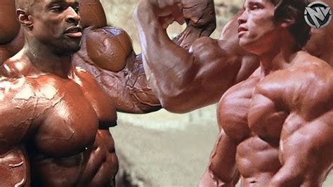 Ronnie Coleman Vs Arnold Schwarzenegger Stats
