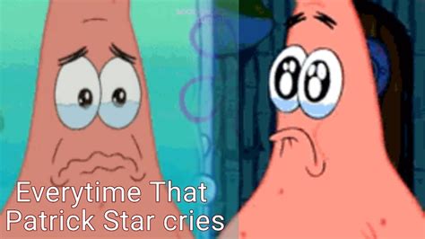 Spongebob Patrick Crying