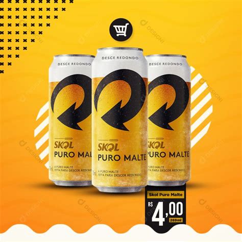 Brahma Chopp Social Media Psd Editável Bares Delivery De Cerveja