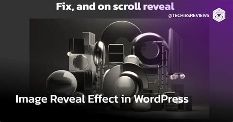 Image Reveal Effect In WordPress Techies Review